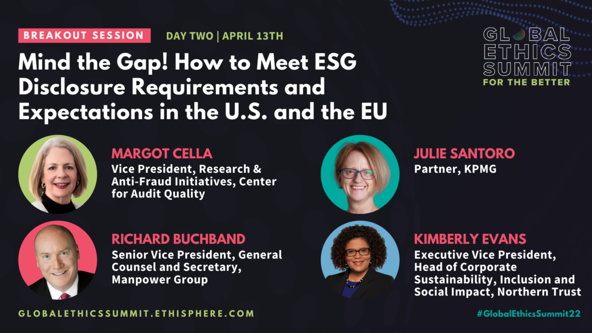 Mind the Gap! - Ethisphere | Good. Smart. Business. Profit.®